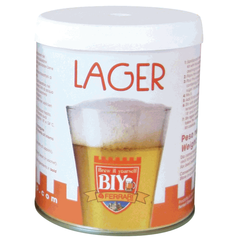 Kit BIY - Lager dès 14.00€ > Kits bière Extrait de malt